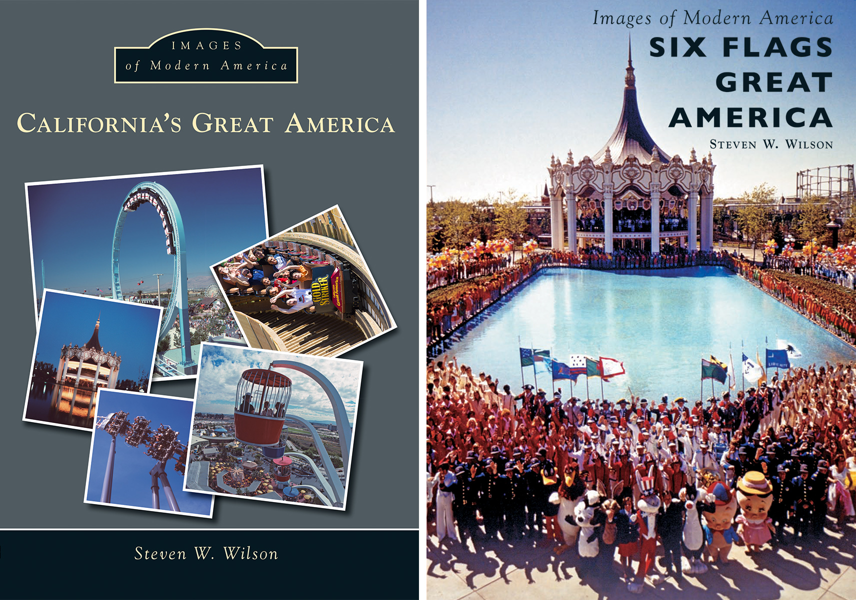 Marriott’s Great America book covers, California and Illinois – Tulsa ...